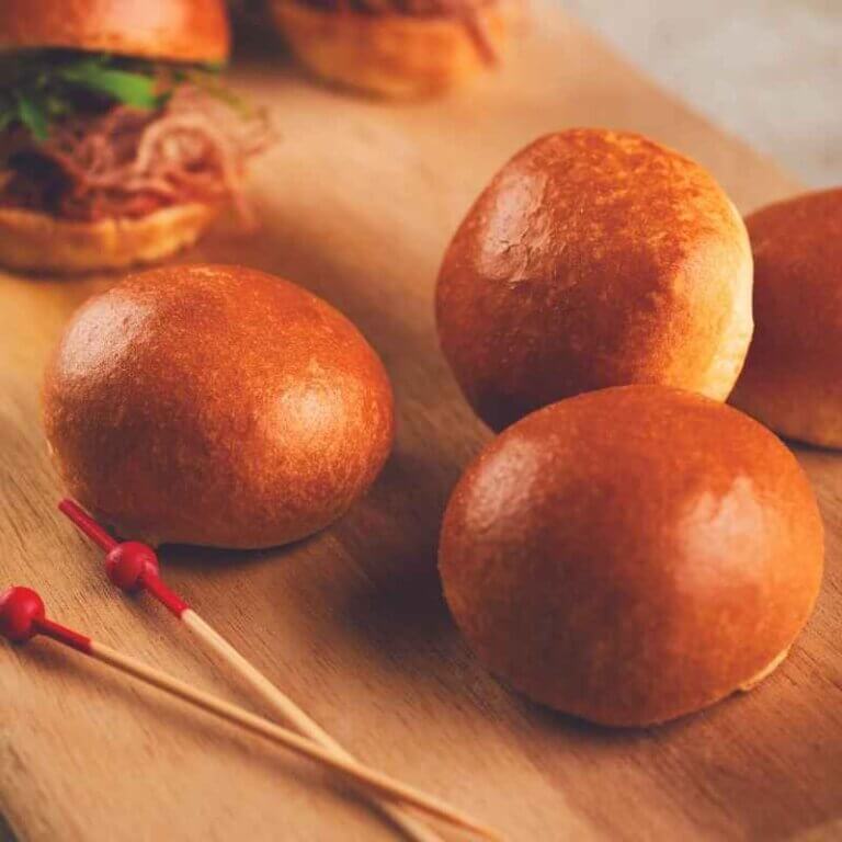 Mini Brioche Burger Bun | Gastronomia
